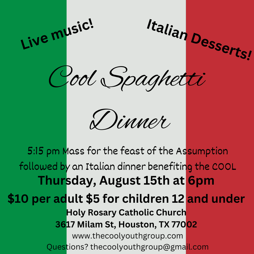 Spaghetti Dinner Fundraiser – The COOL